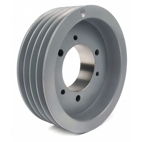 V Belt Pulley 6 Inch 4 Groove 3V 3VX SK Bushed Bore Cast Iron Sheave | eBay