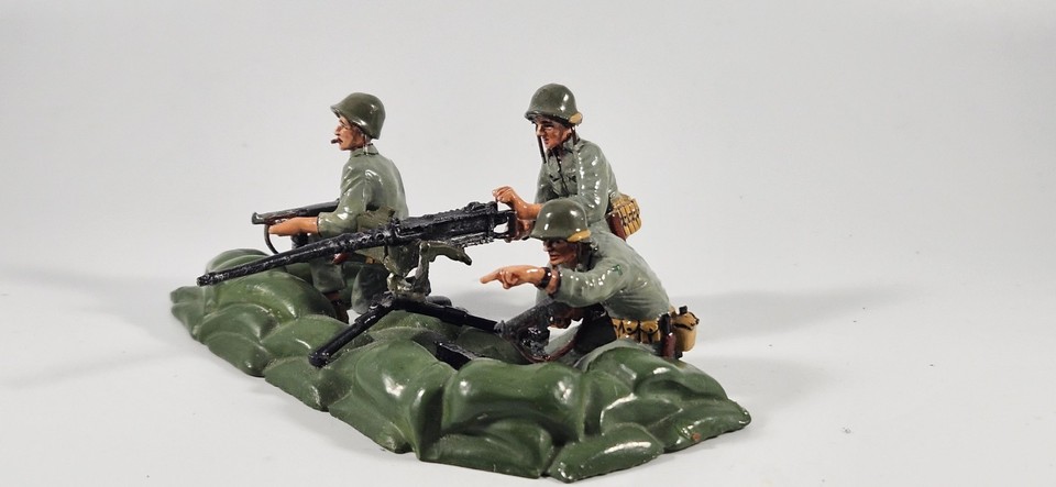 Minimen Toy Soldiers Jack Updyke WW2 Pacific 50 Caliber Machine Gun ...