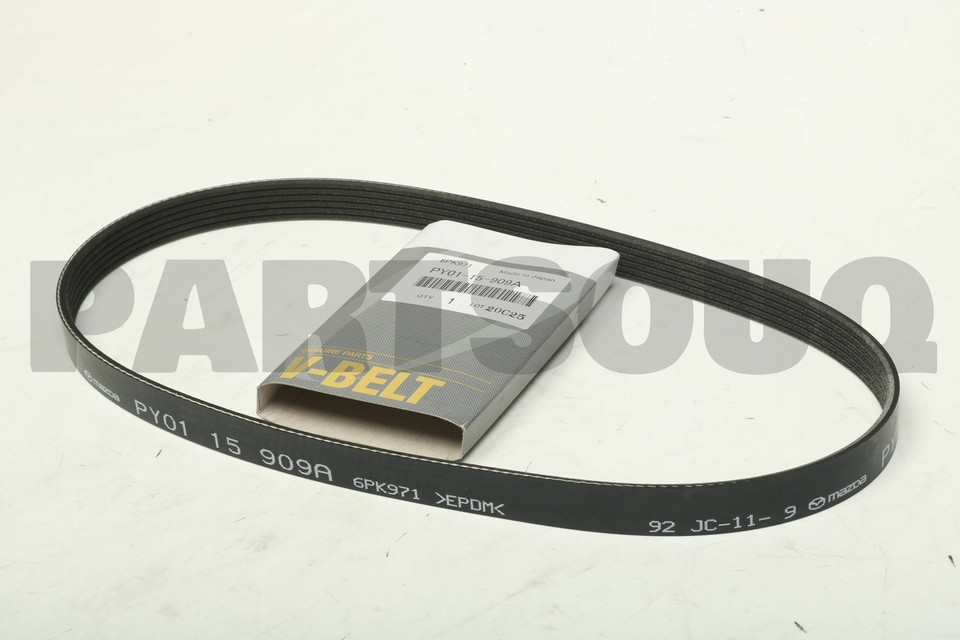 PY0115909A Genuine Mazda BELT V - ALTERNATOR PY01-15-909A | eBay