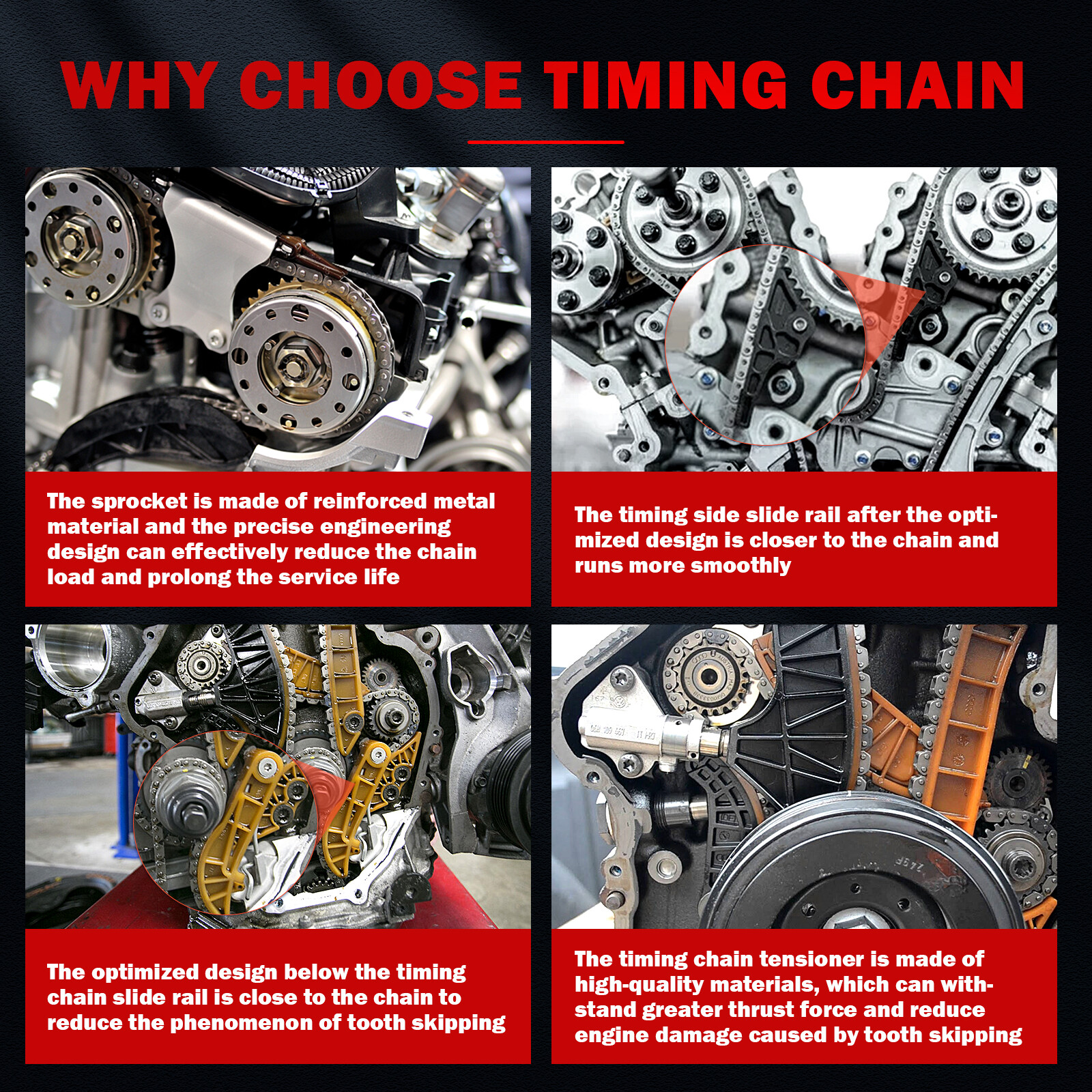 Timing Chain Kit for 11-15 Chrysler 300 Grand Cherokee Wrangler ...