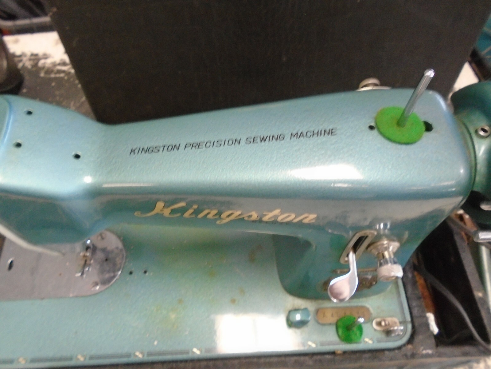 Kingston Deluxe Precision Sewing Machine, Synchro-Matic, Repair or ...
