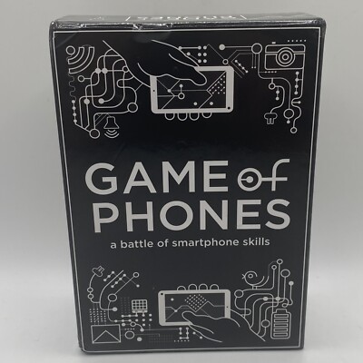 Game Of Phones A Battle Of Smartphone Skills Card Game 852468006380| eBay