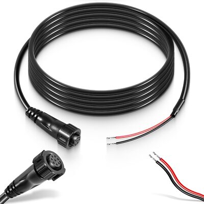 720085-1 Power Cable,PC12 Power Cord 8-Pin 6 Feet Fits for Humminbird ...