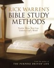 RICK WARREN'S BIBLE STUDY METHODS a paperback book FREE USA SHIPPING ...