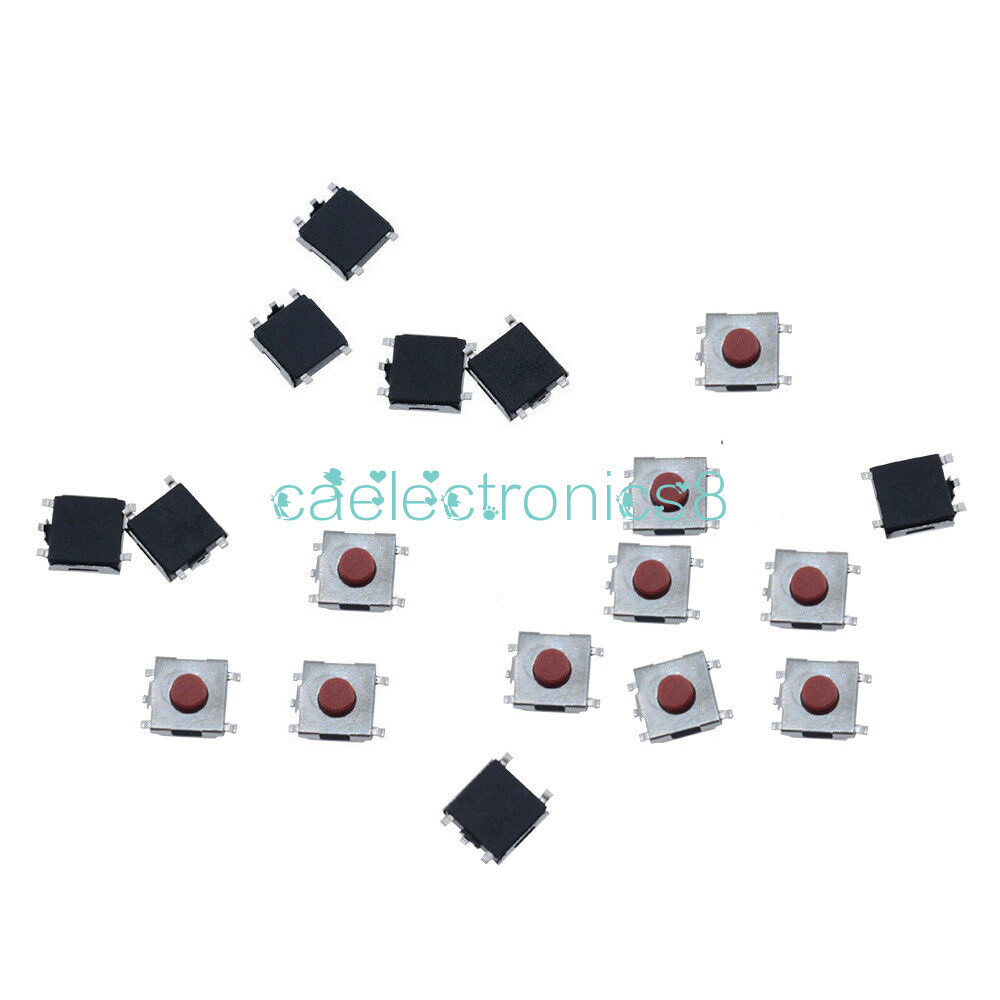 20PCS 6*6*3.1mm 6X6X3.1mm SMD Tactile Push Button Switch Tact Switch CA ...