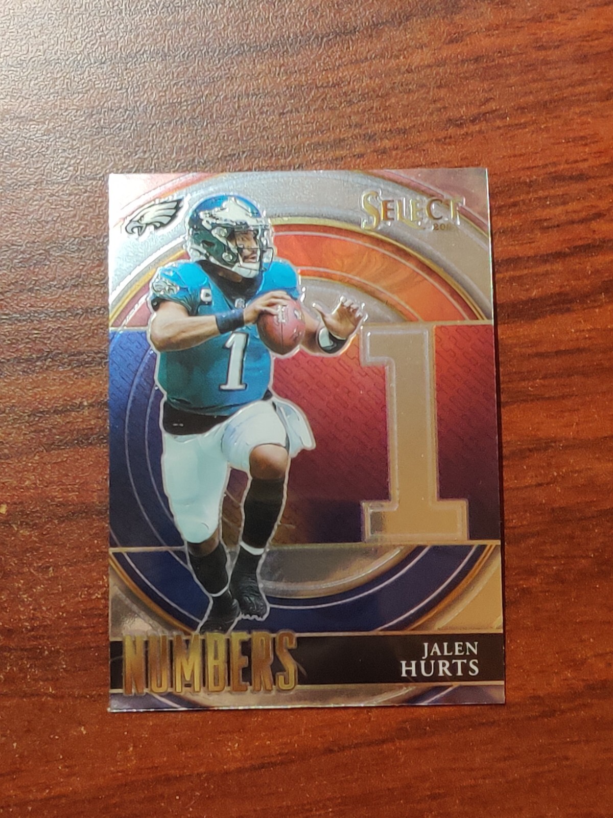 2021 Select Football Jalen Hurts #SN-9 Numbers Eagles | eBay