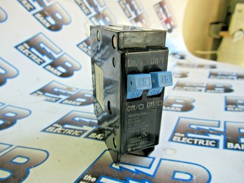 Westinghouse BR1515, 15A, 120V, (2) 1P, Blue, Tandem Circuit Breaker ...