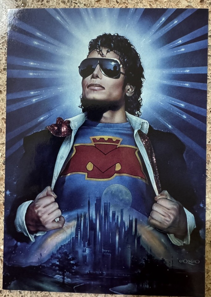 THE OFFICIAL MICHAEL JACKSON OPUS ART POSTCARDS - 10 - 2009 (UK) Serie ...