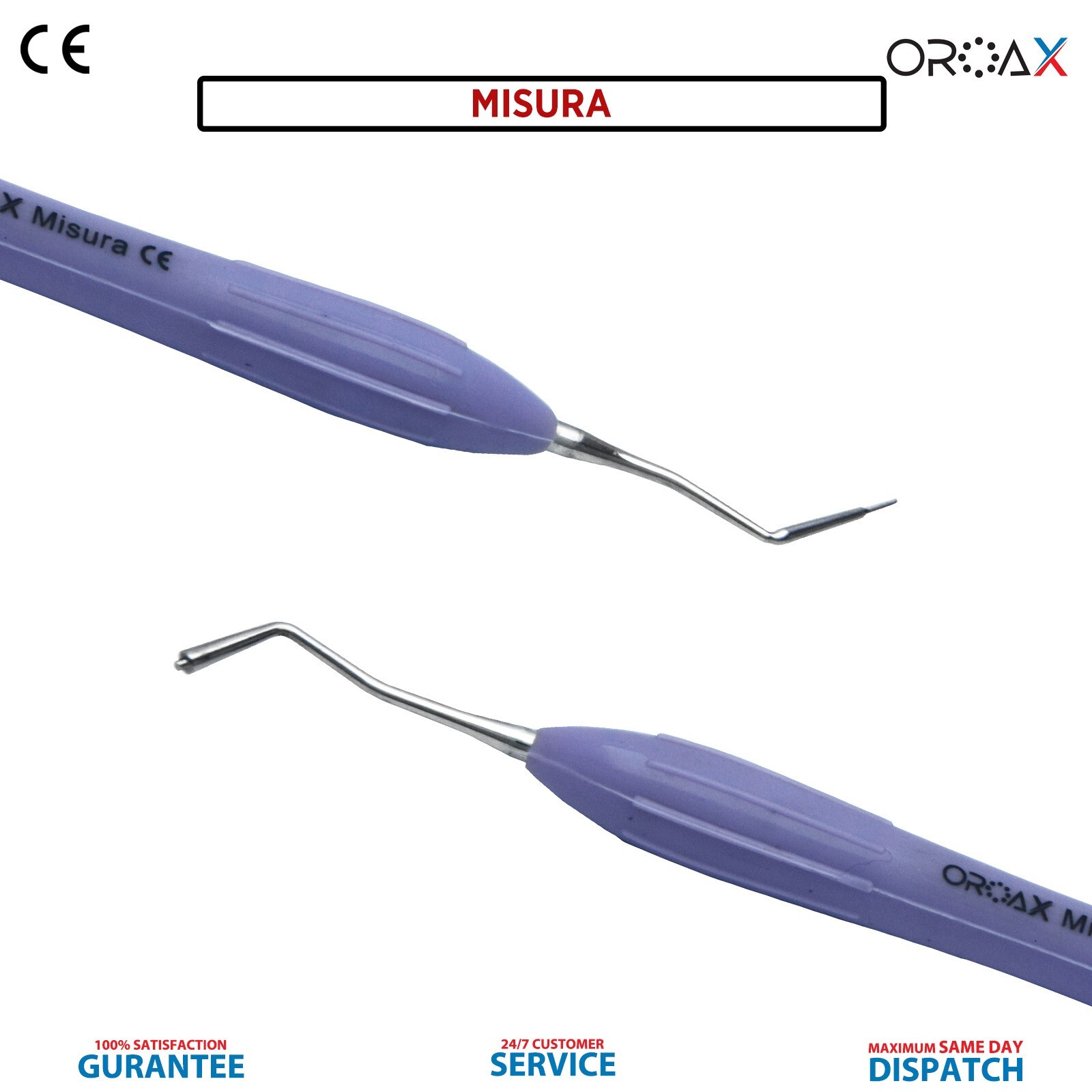 Colorful Set 5 Pcs Dental Composite Filling Instruments Silicone Handle ...