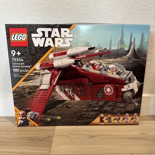 Brand New LEGO Star Wars Coruscant Guard Gunship 75354 Commander Fox ...