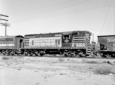 Texas & Pacific EMD GP7 Road Switcher No. 1124 Abilene TX 1961 5 x 7 ...