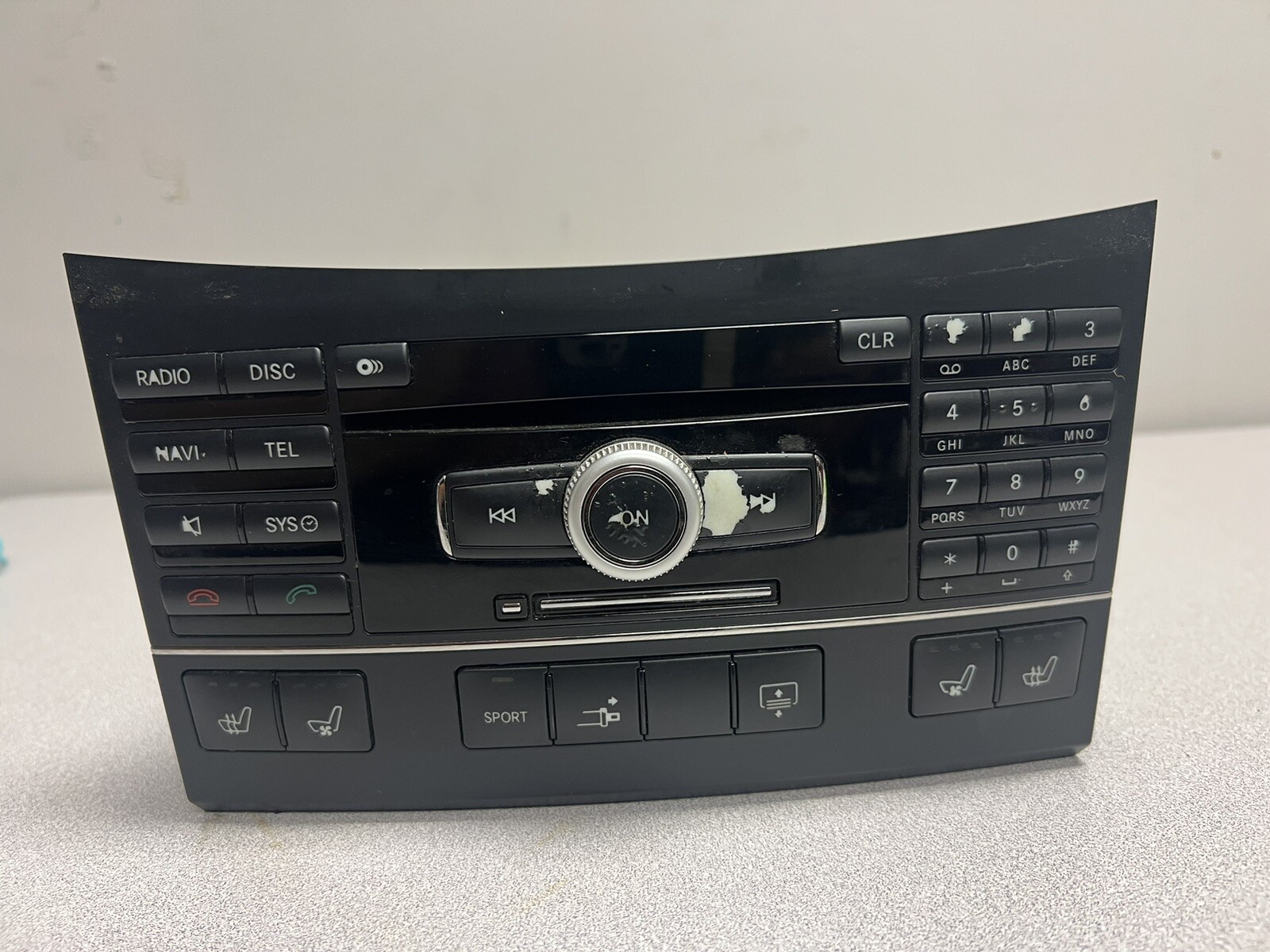 10-13 Mercedes W207 E350 E550 Coupe Command Head Unit CD Changer Radio ...