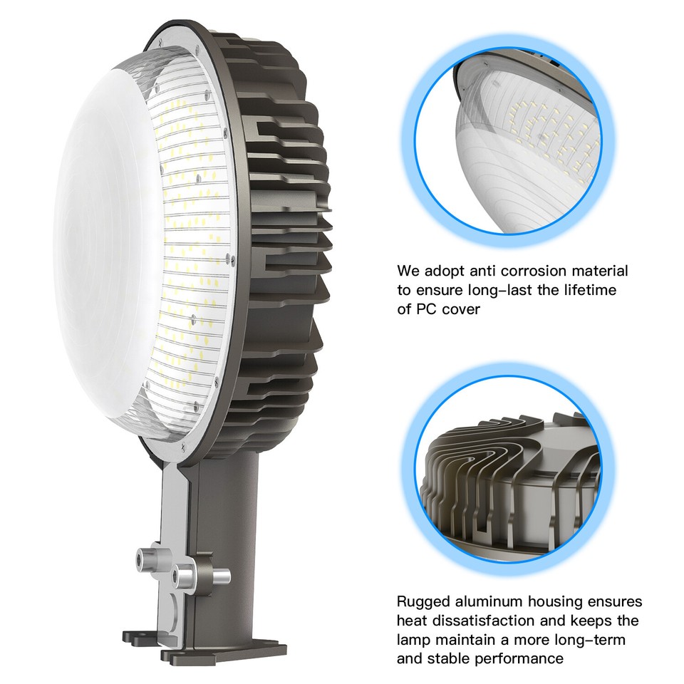 LED Barn Light Dusk To Dawn 35W 50W 80W 100W 120W Outdoor Security ...