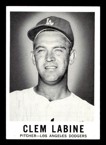 1960 Leaf Baseball #60 Clem Labine EX/MT *d2 | eBay