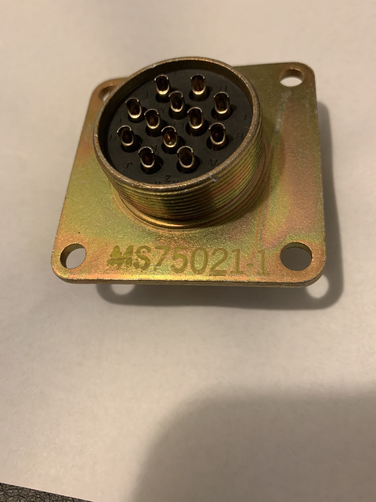 NOS M-SERIES TRAILER CONNECTOR 12 PIN PLUG MS75021-1 | eBay