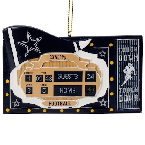 Dallas Cowboys NFL Scoreboard Ornament, New With Tag | eBay
