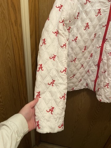 Alabama Crimson Tide Reversible Puffer Jacket Womens 3XL - Emerson ...