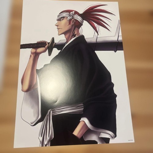 BLEACH Renji Abarai Poster 8.3x11.7in Official Random B Design | eBay