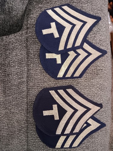 WWII US ARMY NCO TECH SERGEANT INSIGNIA CHEVRONS (set Of 2) | eBay