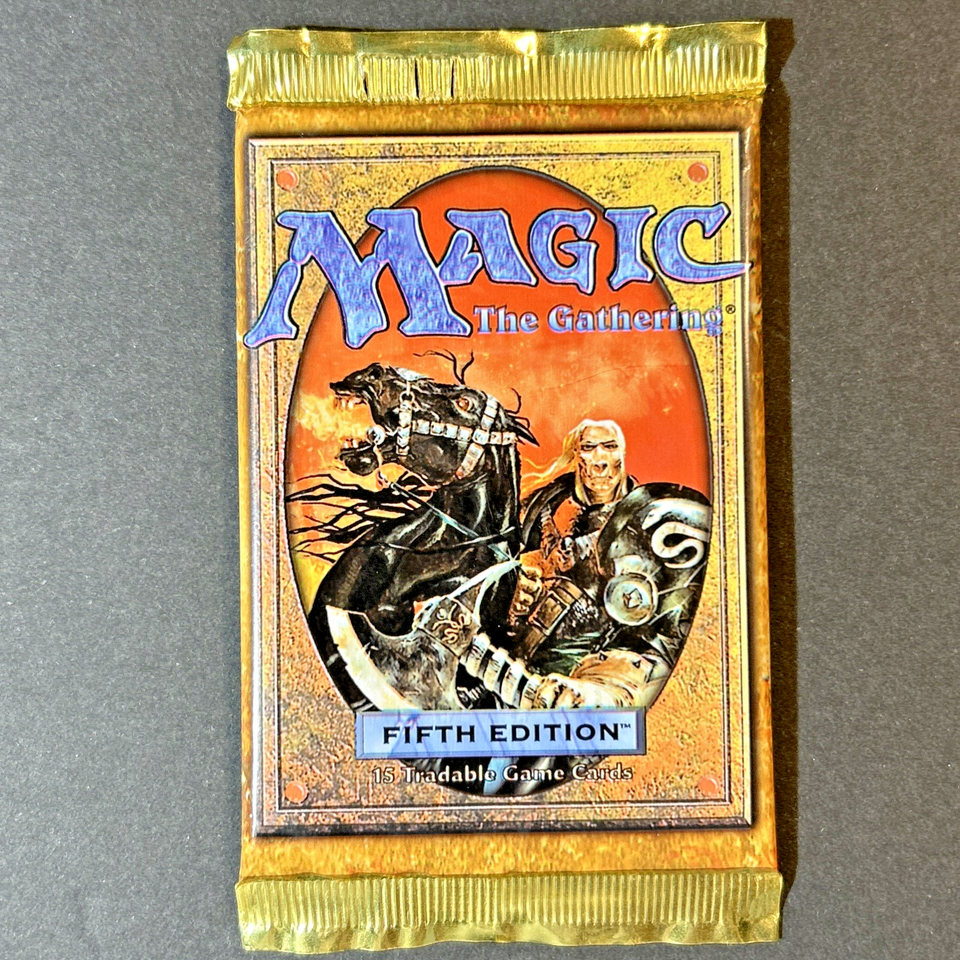 NEW SEALED Lot Of 3 Magic The Gathering MTG Fifth Edition 5th Ed ...