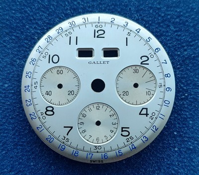 Original Gallet Triple Calander., Chronograph Dial. Nice!!! | eBay