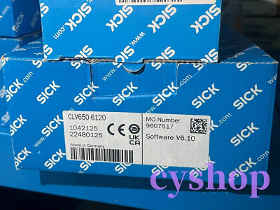 1PC Brand New SICK CLV650-6120 Fixed Barcode Scanner Fast FedEx or DHL ...