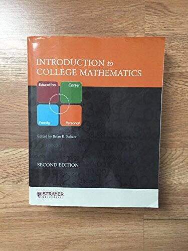 Introduction to College Mathematics - 2nd Ed - Strayer - Paperback ...