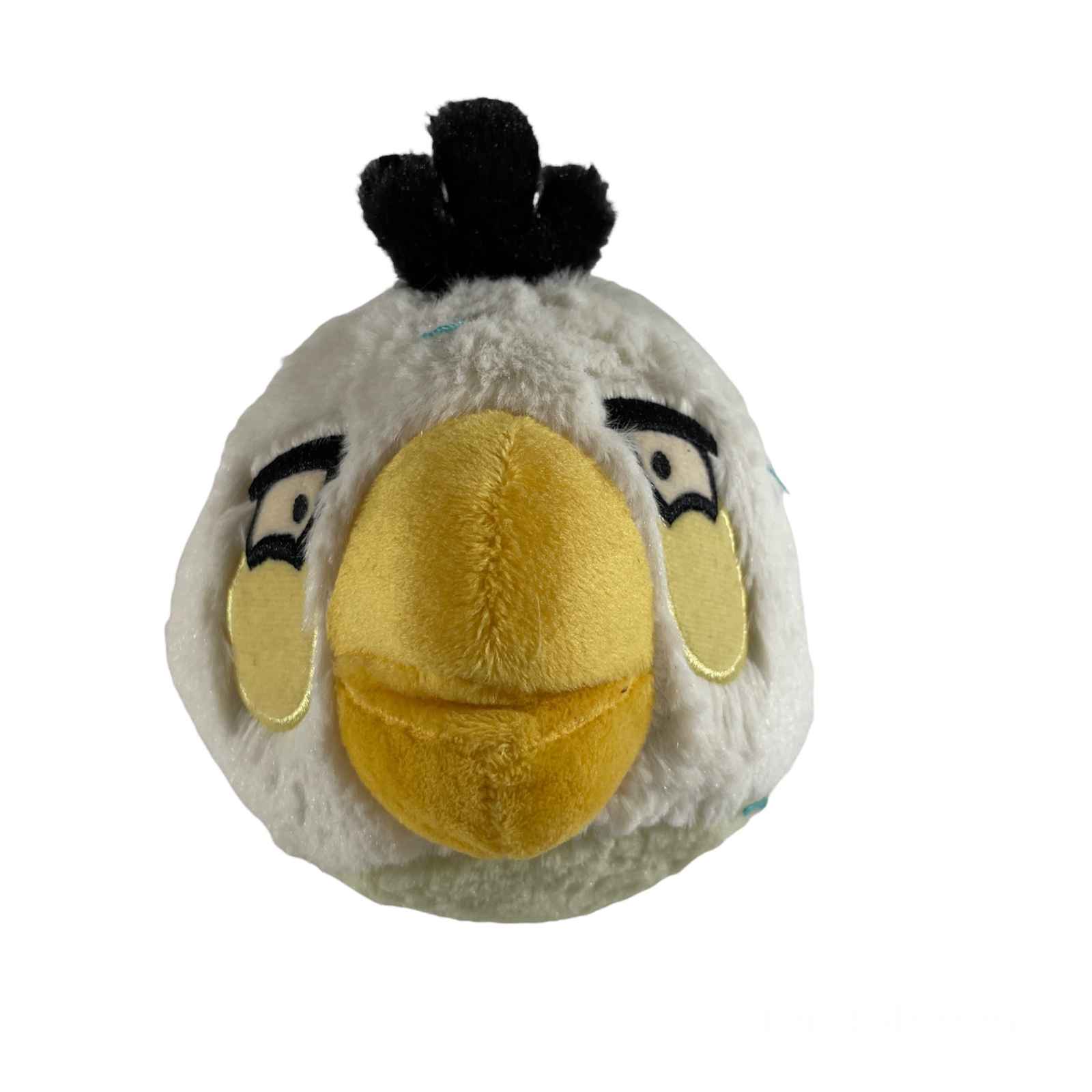 Angry Birds Matilda Plush White 6” Stuffed Animal Toy 2011 Rare Blue ...