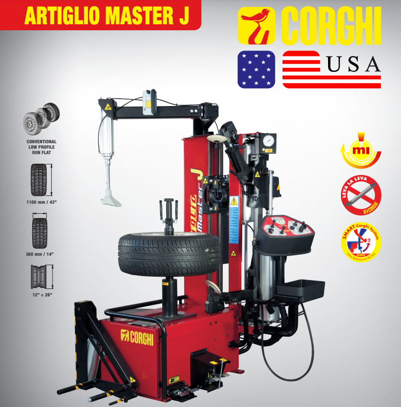 CORGHI ARTIGLIO MASTER J TOUCHLESS TIRE MACHINE | eBay
