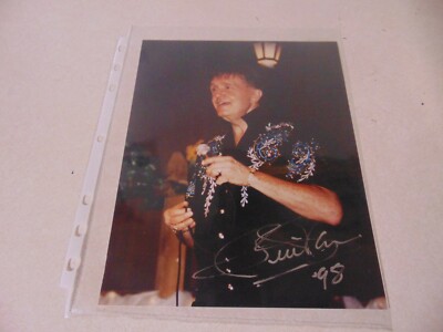 PHOTO PICTURE 8" X 10" SIGNED AUTOGRAPH WHISP BILL ANDERSON COUNTRY ...