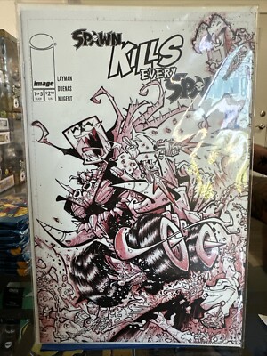 SDCC 2024 Spawn Kills Every Spawn #1 B&W PX SDCC Comic Con Exclusive NEW LE 500 | eBay