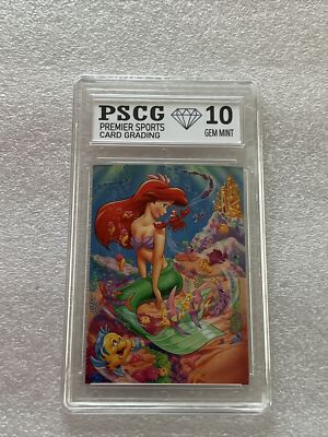 1991 Pro Set Disney The Little Mermaid Ariel Promo Card PSCG 10 Mint | eBay