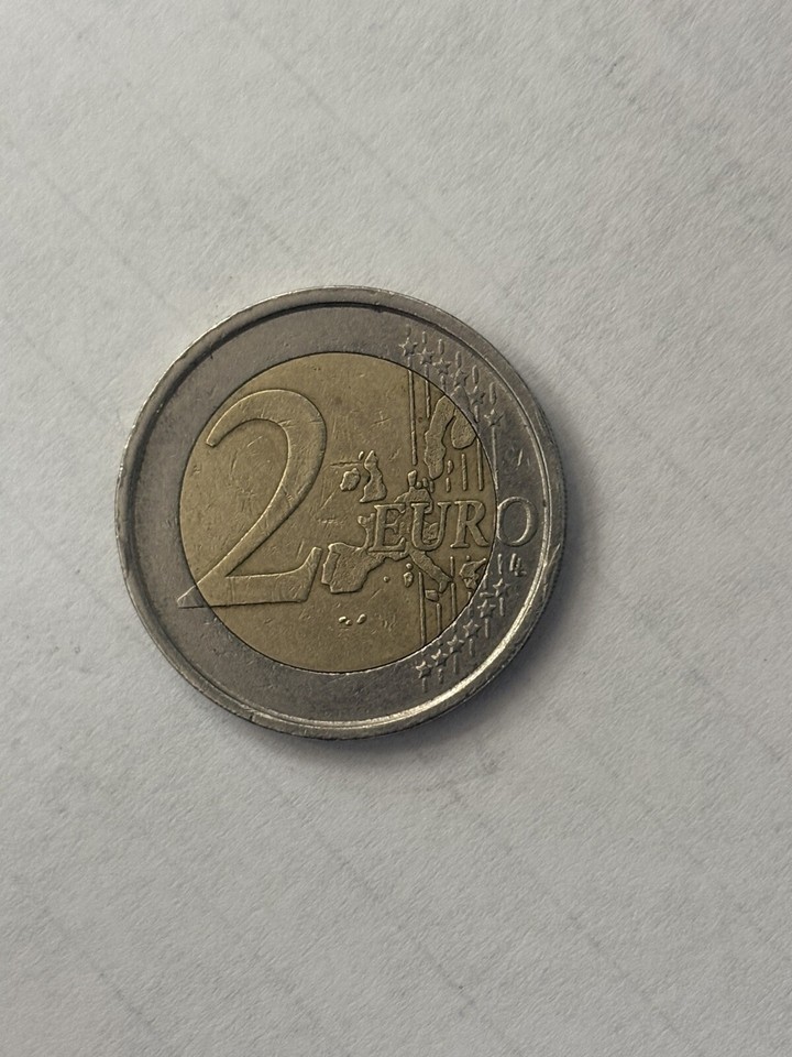 2002 Italian 2 Euro coin, limited edition rare, Dante Alighieri, good ...