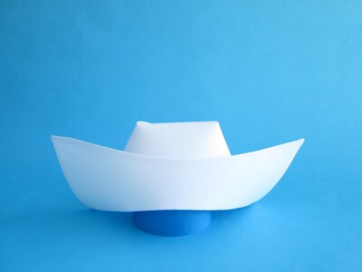 AUTHENTIC FLARE WING NURSE CAP OLD FASHION VINTAGE COSTUME HAT WHITE ...