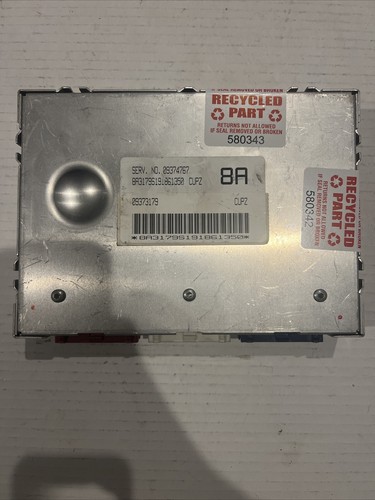 09374767 (CUPZ) | GM OEM ENGINE CONTROL MODULE UNIT ECU ECM PCM | eBay