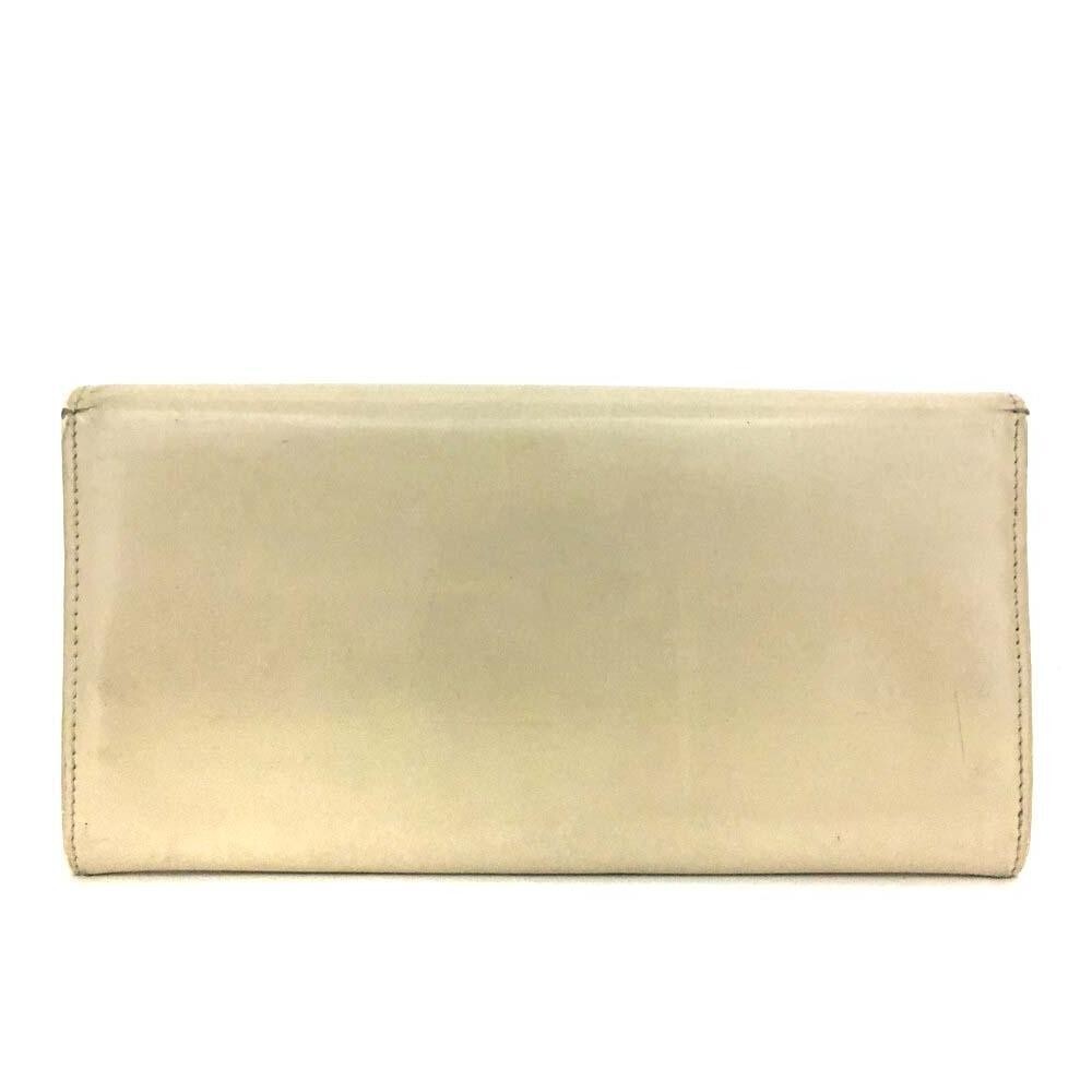 Cartier Ivory Patent Leather Wallet - Gem