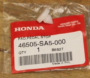 Genuine Honda Acura Brake Clutch Pedal Stopper Button Pad 46505-SA5-000 ...