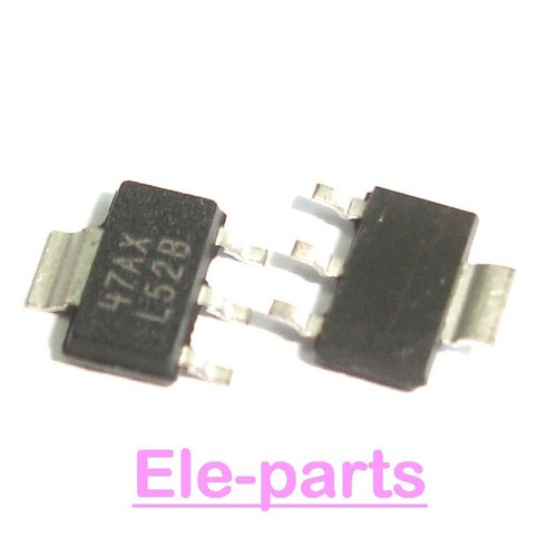 5 PCS LM3940IMP-3.3 SOT-223 LM3940 3.3V L52B 1A Low Dropout Regulator ...