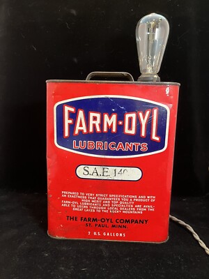 FARM-OYL Lubricants 2 Gallon Oil Can | eBay