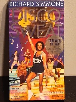 Richard Simmons Disco Sweat VHS 9786303471150| eBay