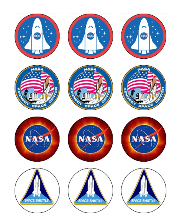 Nasa Cake Decorations