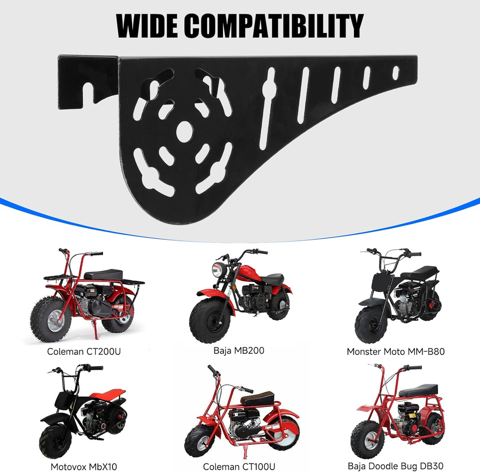 Mini Bike Chain Clutch Guard Cover for 196cc 212cc Engines Replacement ...