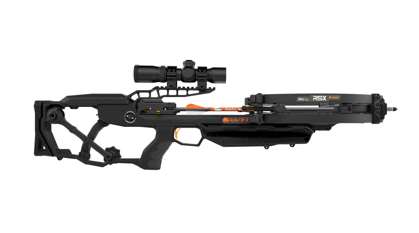 Ravin R5X Crossbow Package UPGRADE w/ Silent crank + Adjustable stock ...