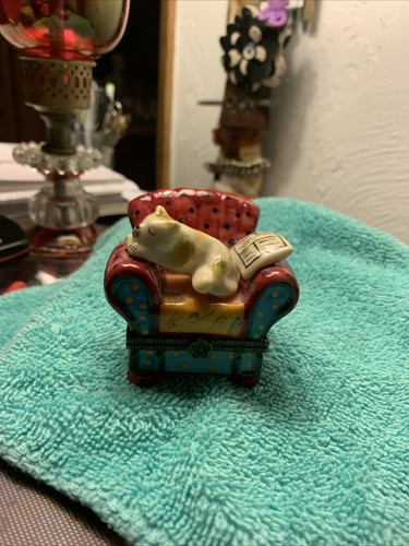 0630 ~ " CAT NAP " TREASURE /TRINKET BOX GREAT GIFT | eBay
