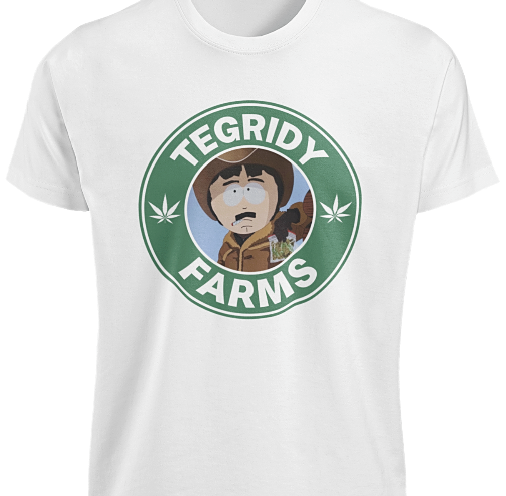 Tegridy Farms SHIRT Funny South Park Randy Marsh Towelie Christmas Fun ...