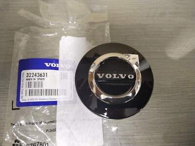 VOLVO XC60 Wheel Center Cap 32243631 NEW GENUINE BLACK | eBay