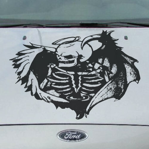 Angel of Death Side Tailgate Hood Vehicle Decal Truck Car Vinyl Sticker ...