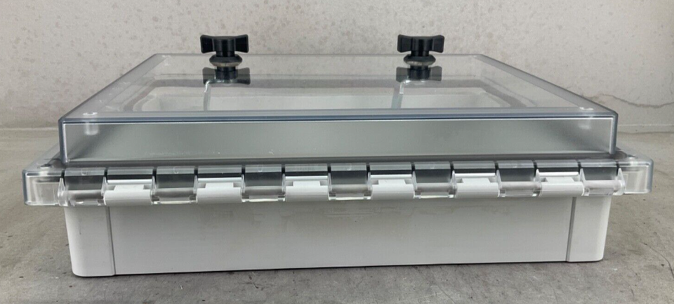 NEW FIBOX 4233N123 CLEAR HMI COVER ENCLOSURE TWIST LATCH NEMA 4X ...
