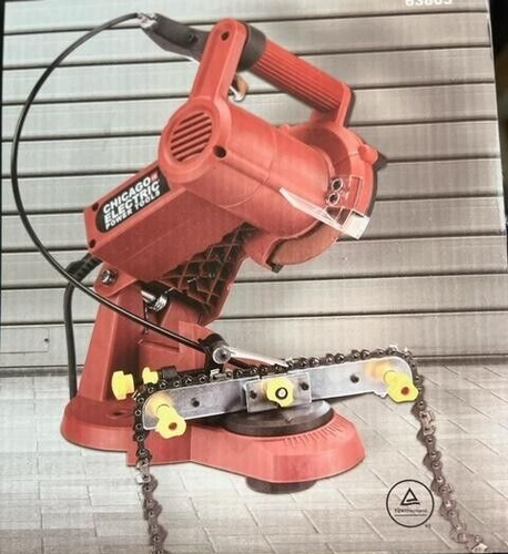 Universal Electric Chainsaw Sharpener Grinder Electronic Chain Saw Tool ...