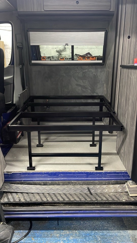 Universal Bench Seat Pull Out Bed Frame - Camper Van Conversion | eBay UK